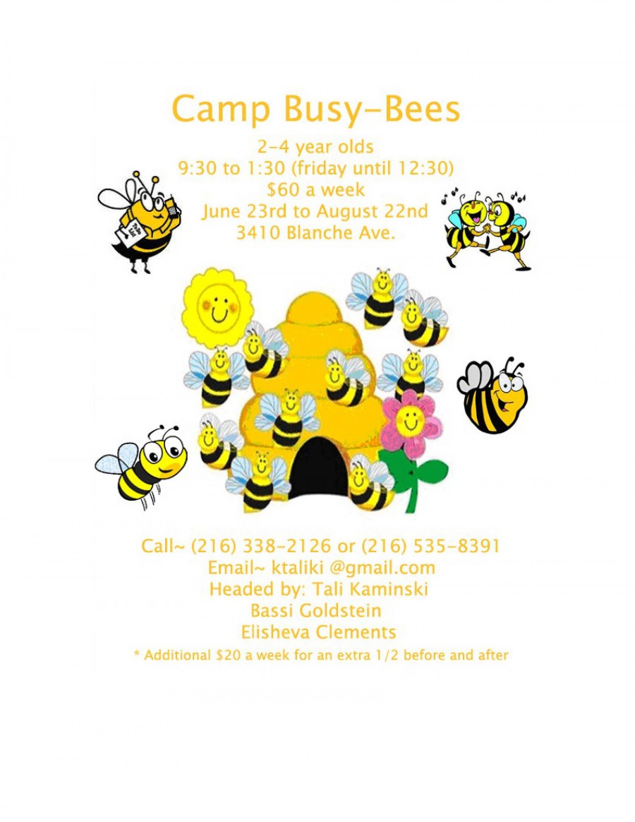 Camp Busy- Bees