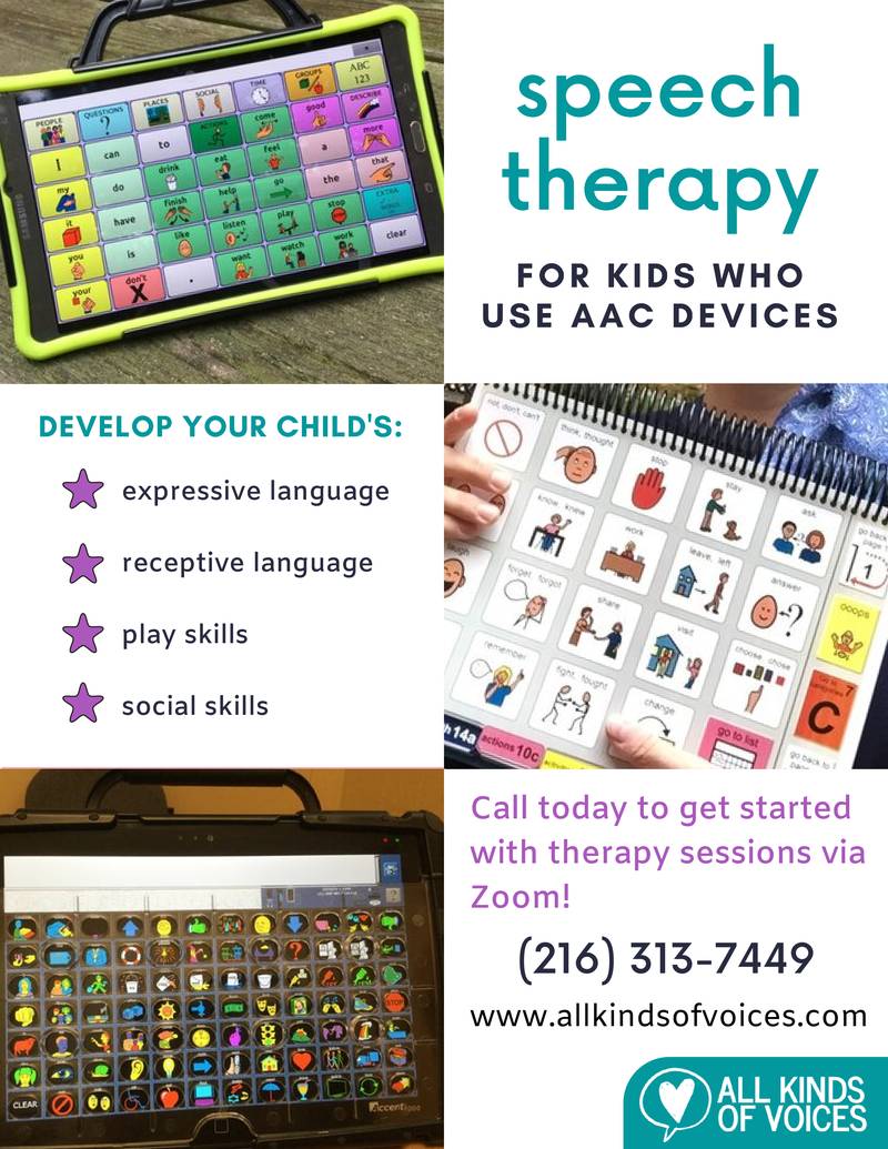 Speech Therapy for Kids Who Use AAC.