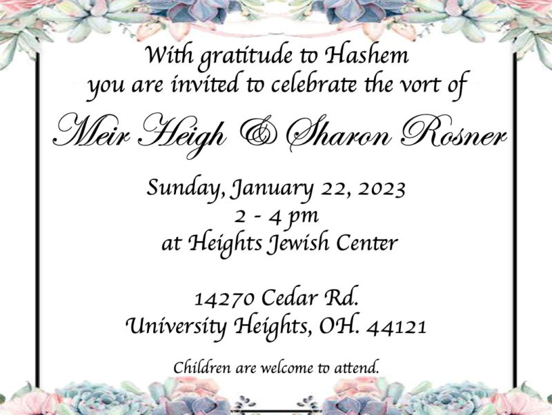 Local Jewish News – News, Info & Resources for the Cleveland Orthodox ...